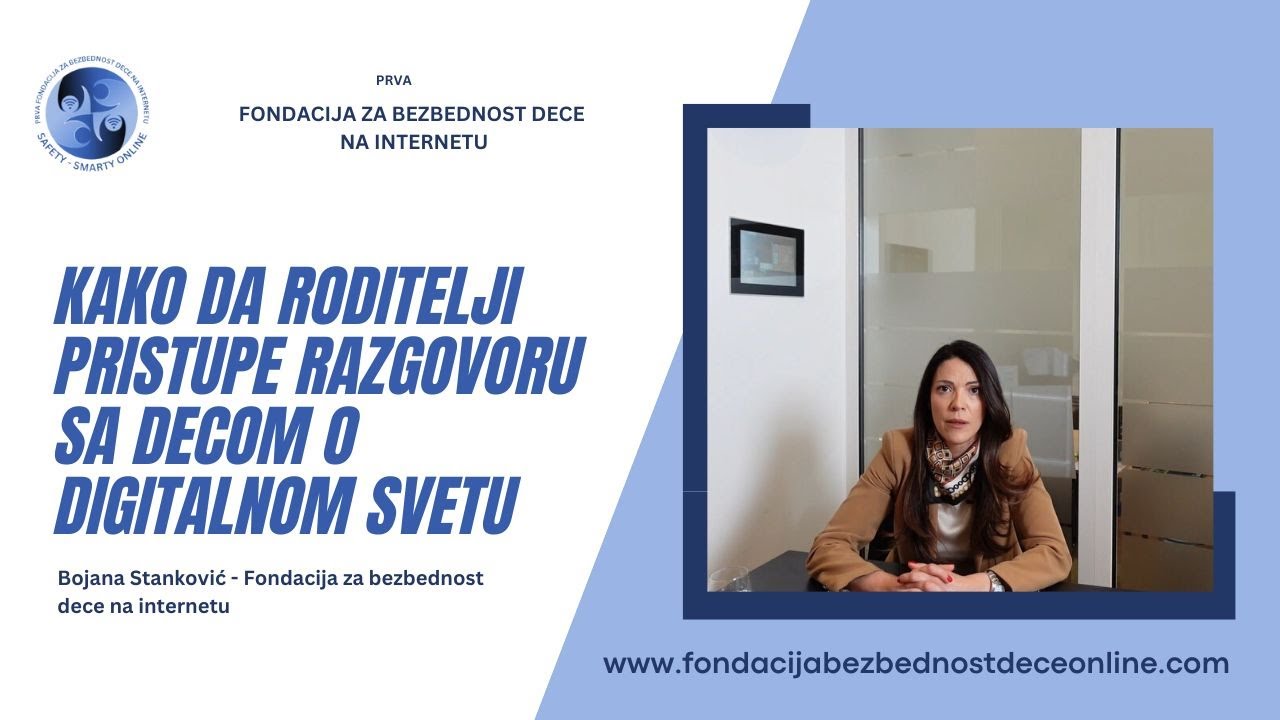 Kako da roditelji pristupe razgovoru sa decom o digitalnom svetu - YouTube