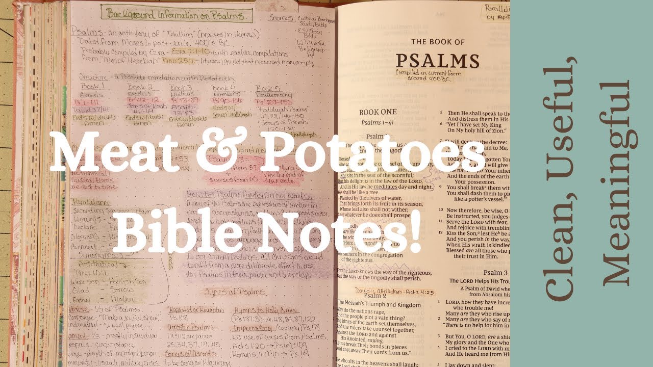 How to Organize Bible Notes #biblenotes #junkjournalideas # ...