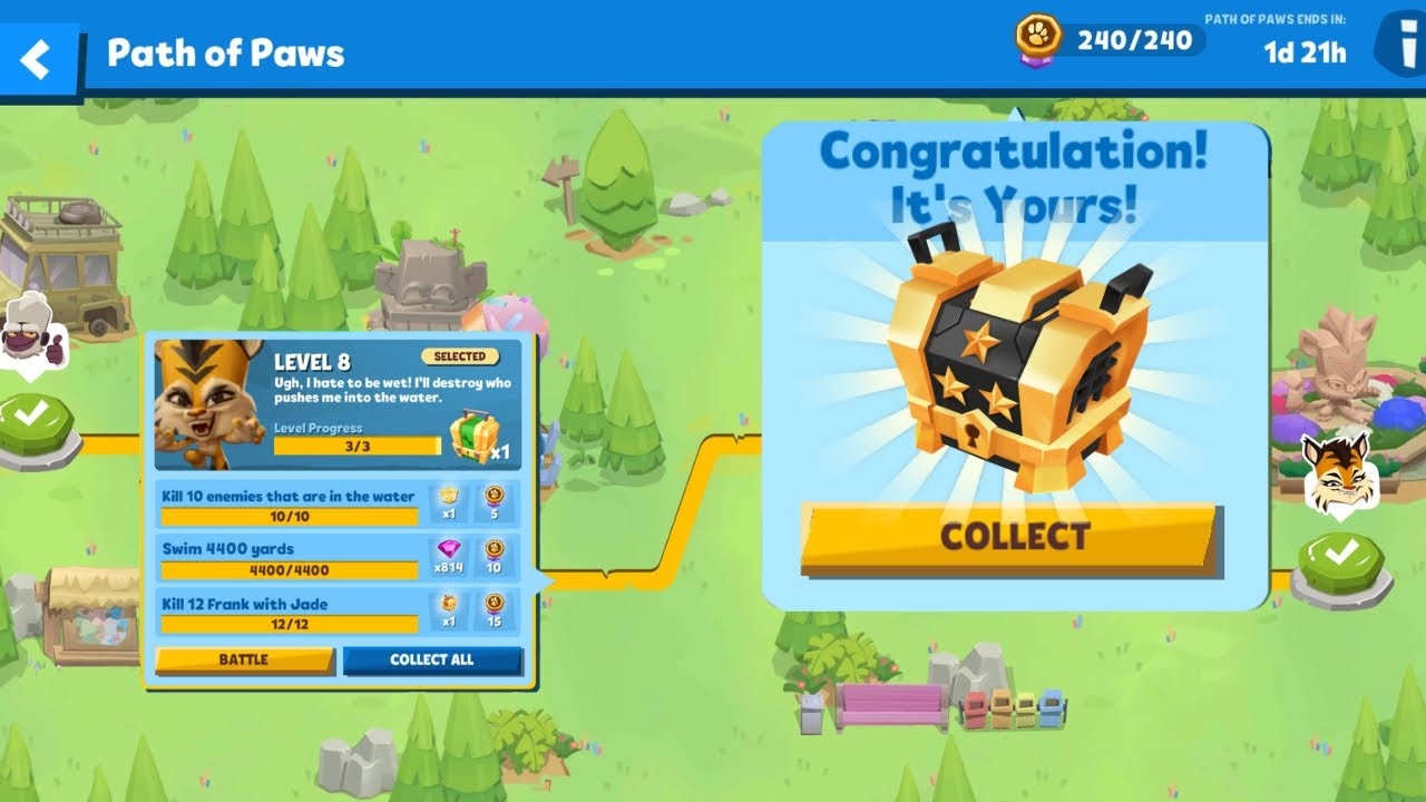 *Path Of Paws* Completed Zooba - YouTube