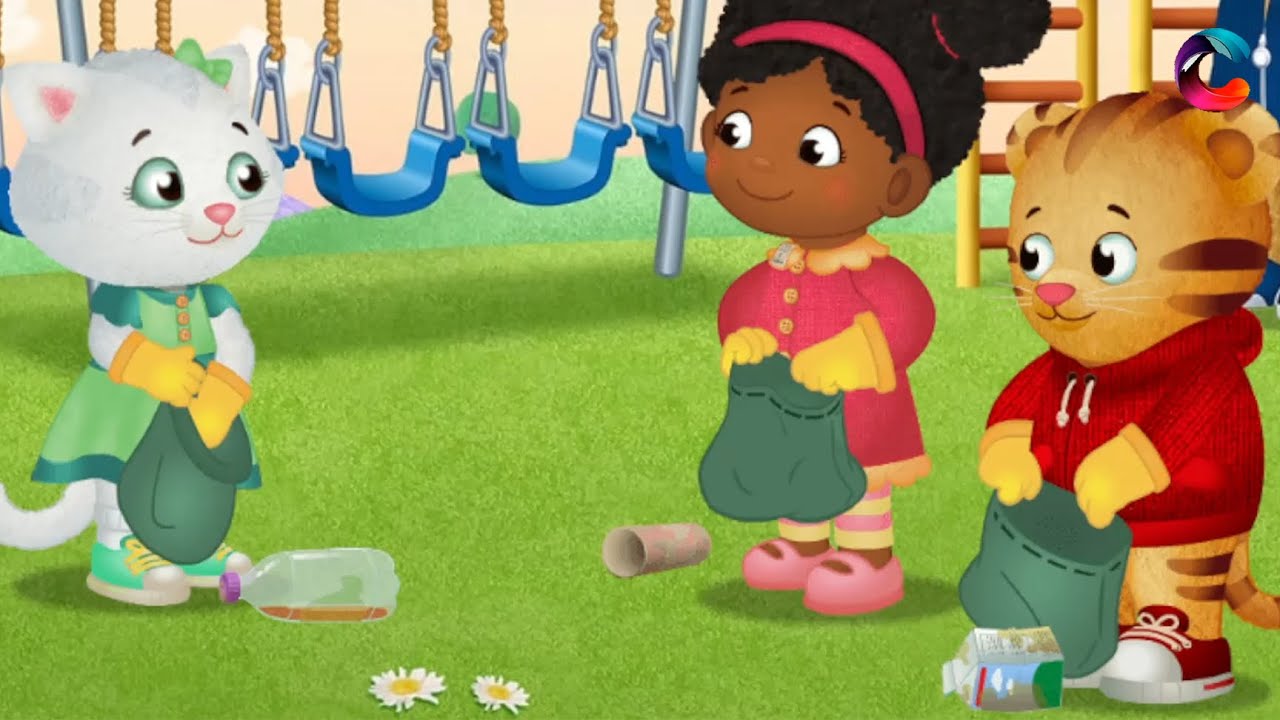 Daniel Tiger's Neighborhood Games Episodes 1140 Neighborhood cleanup ...