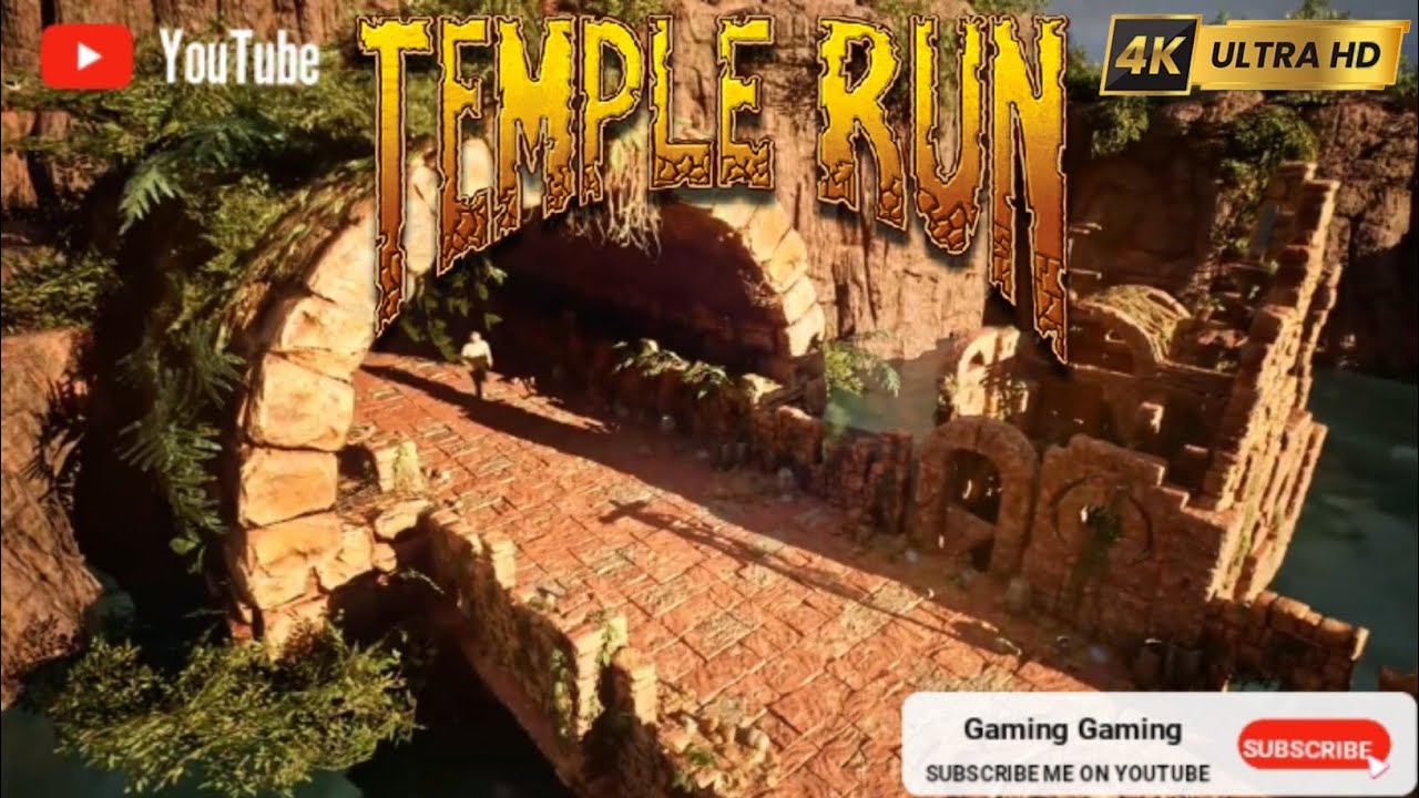 Temple Run🏃💨 4k ultra hd || Gameplay hd 🤯 |...#temple #shotfeed # ...