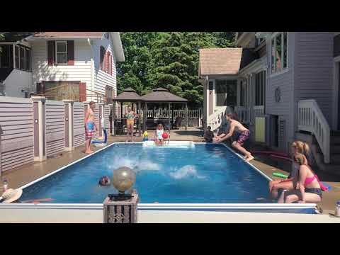 Summer 2020 pool challenge - YouTube