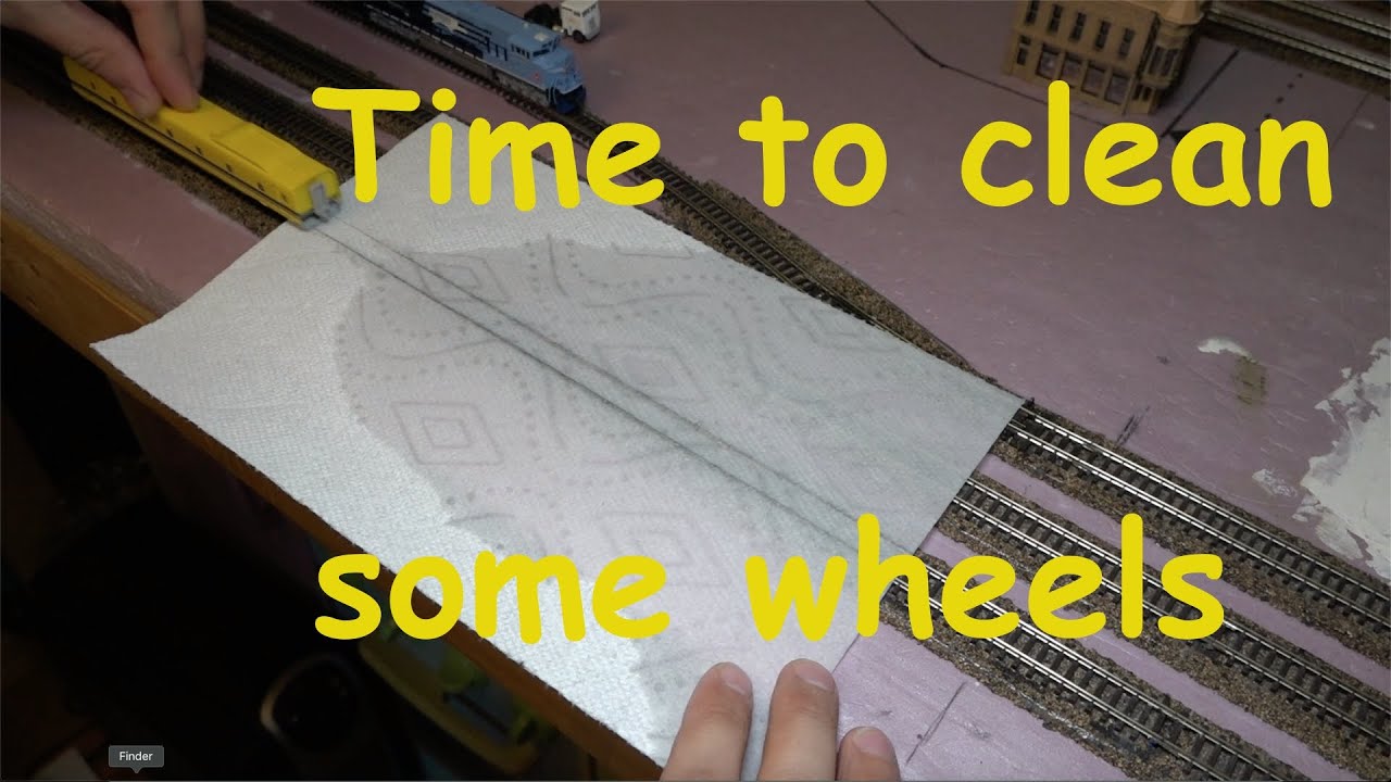 How I Clean the Wheels on My Trains: A Hobby Adventure ! - YouTube