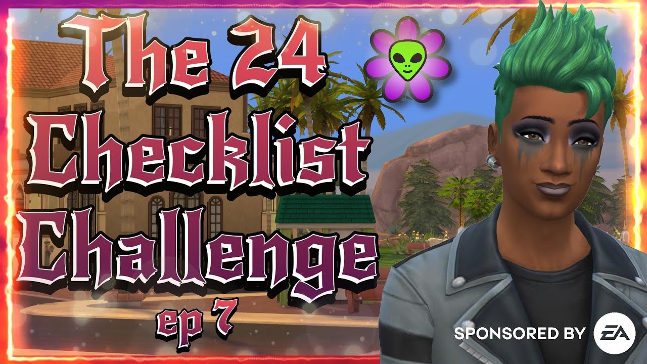 24 Checklist Challenge Ep. 7 {The Sims 4 Let's Play} #eapartner - YouTube
