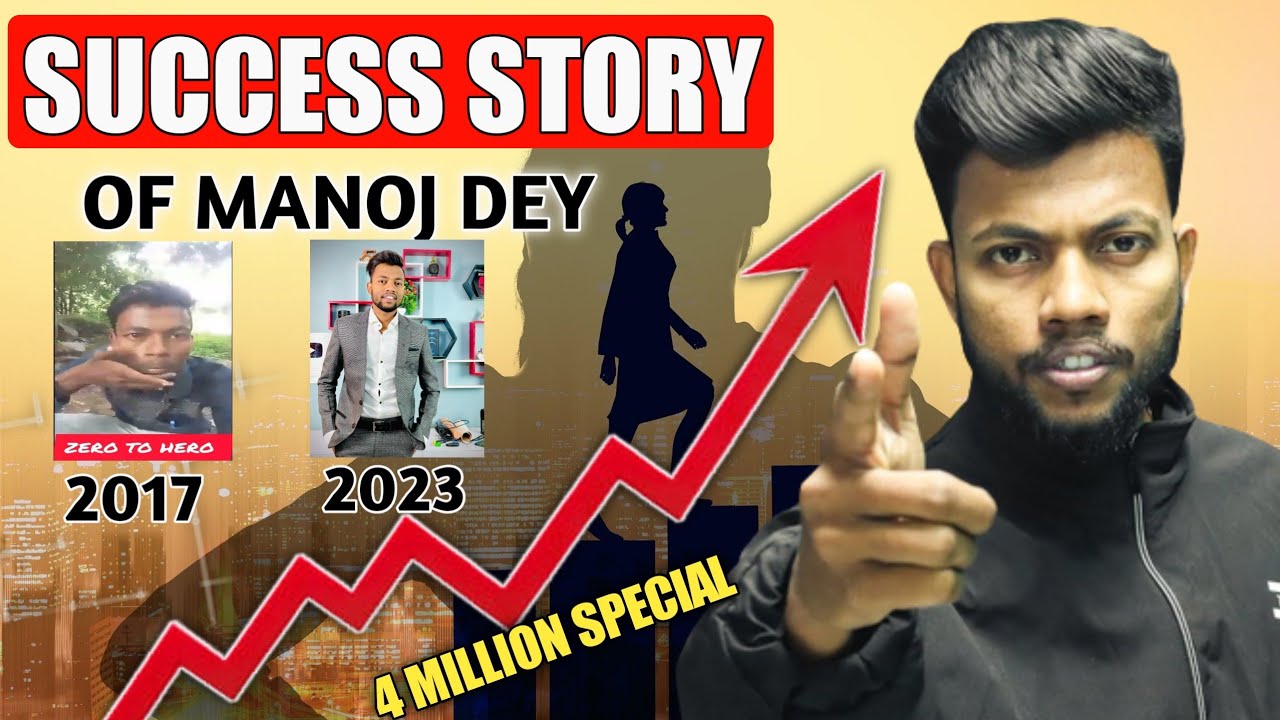 From Passion to Profession ️ | How Manoj Dey Become Successful YouTuber ...