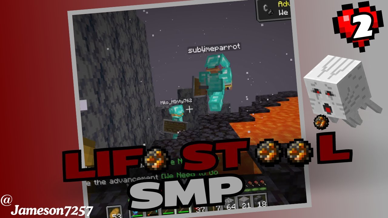 Life steal SMP (the nether) #minecraft #lifesteal - YouTube