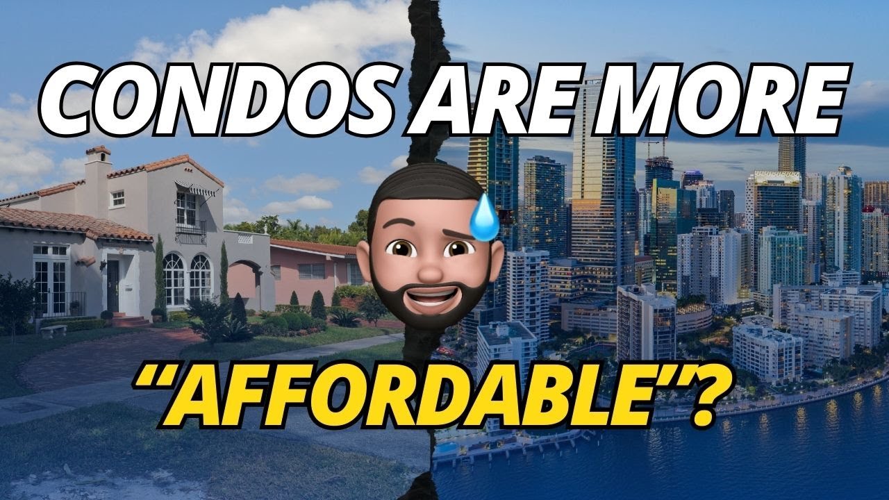Are condos in Miami more affordable to buy? - YouTube