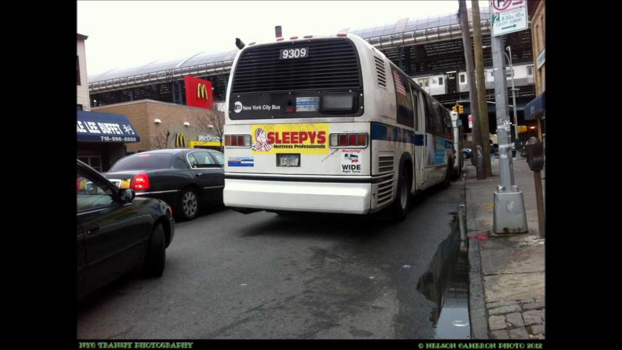 1996 Mta New York City Bus Nova Bus RTS-06 T80206 8798 Sound Recording ...