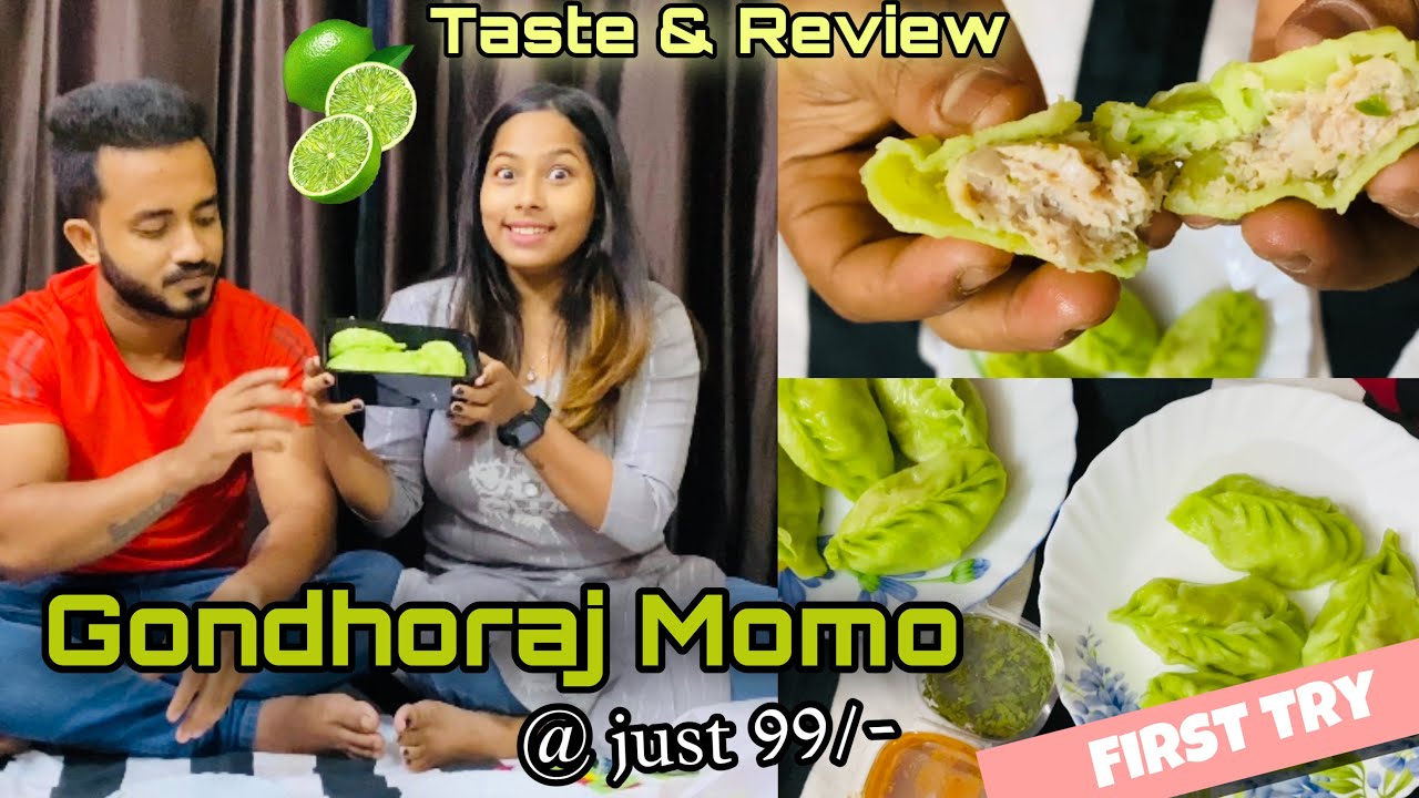 Gondhoraj Momo in Kolkata Just at 99/- | First try review 🤤🥟 - YouTube