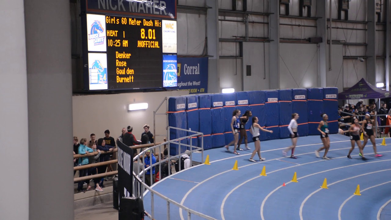60m FINALS Boise Indoor 2020 - YouTube