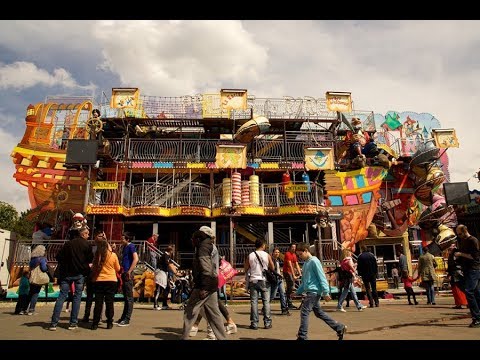 Palais Du Rire Walktrough Fun House Fairground Paris - YouTube