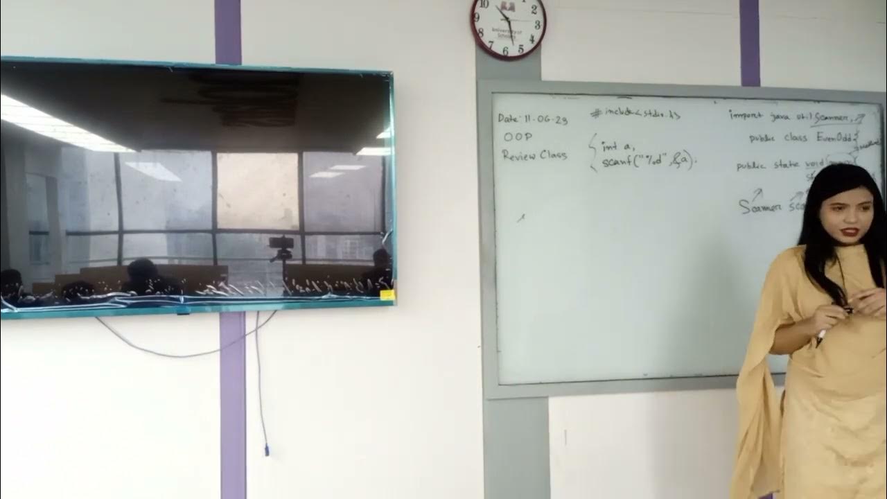 OOP|Review Class|Sec-C|CSE|Jannatul Ferdous Ruma|University of Scholars - YouTube