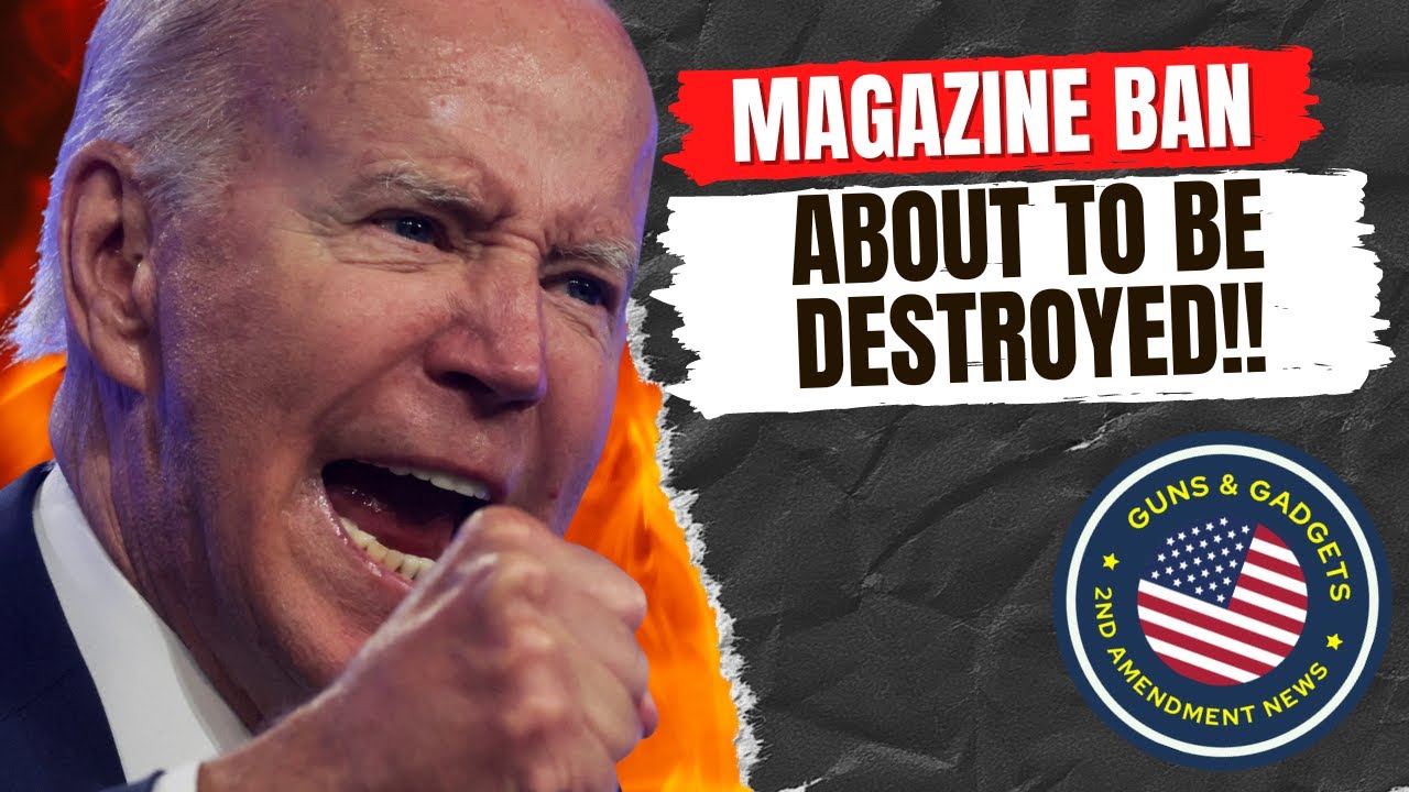HUGE NEWS! Magazine Ban About To Be DESTROYED!! - YouTube