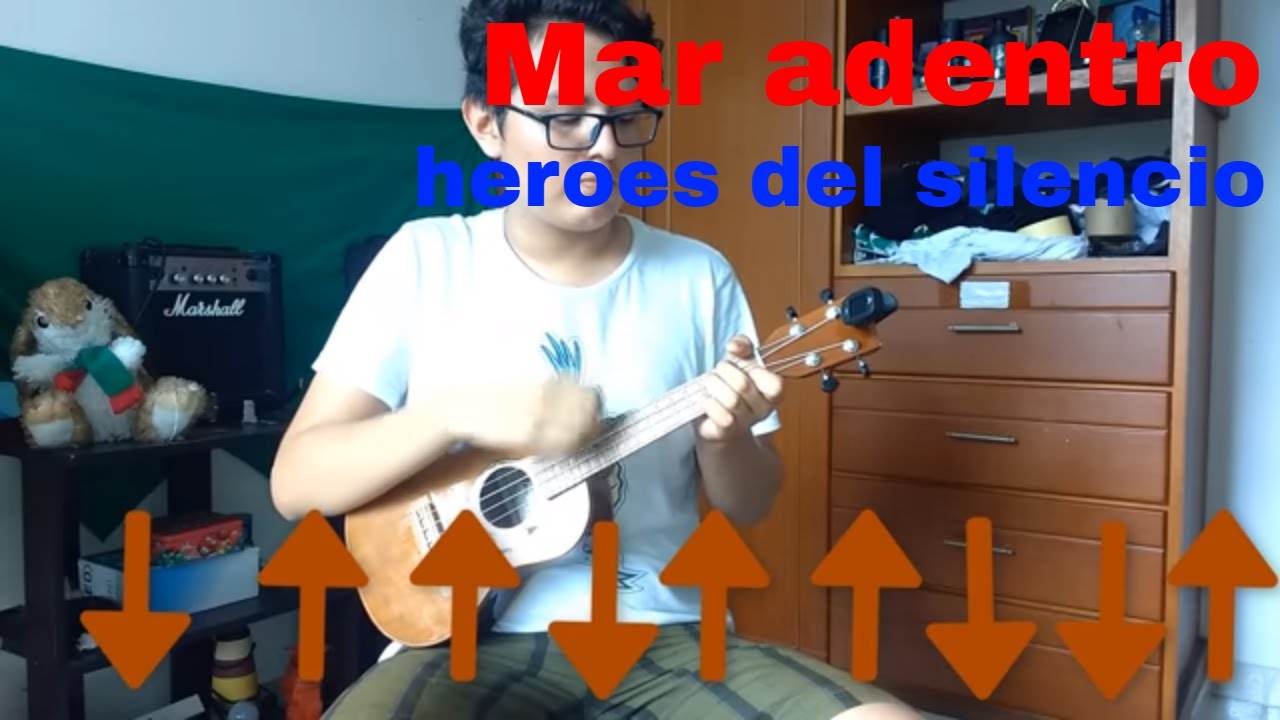 Como Tocar Mar Adentro en Ukelele (heroes del silencio) - YouTube