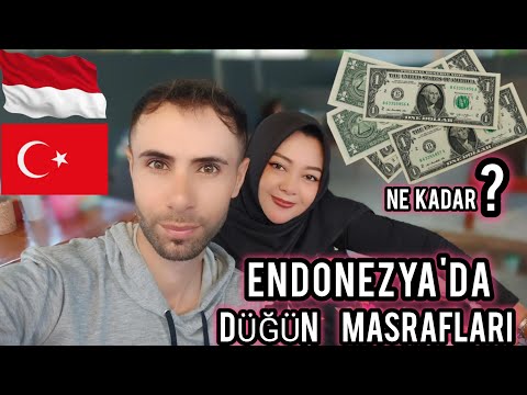 Endonezya'da düğün yapmanın En az maliyeti/Endonezya'da evlilik için ne kadar para gerekli? #wedding