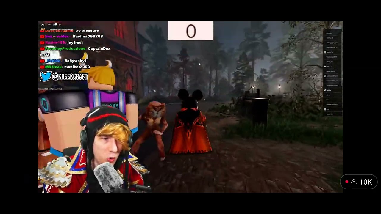 KREEK SAID MY ROBLOX COSTUME LOOKS GOOD!! - YouTube