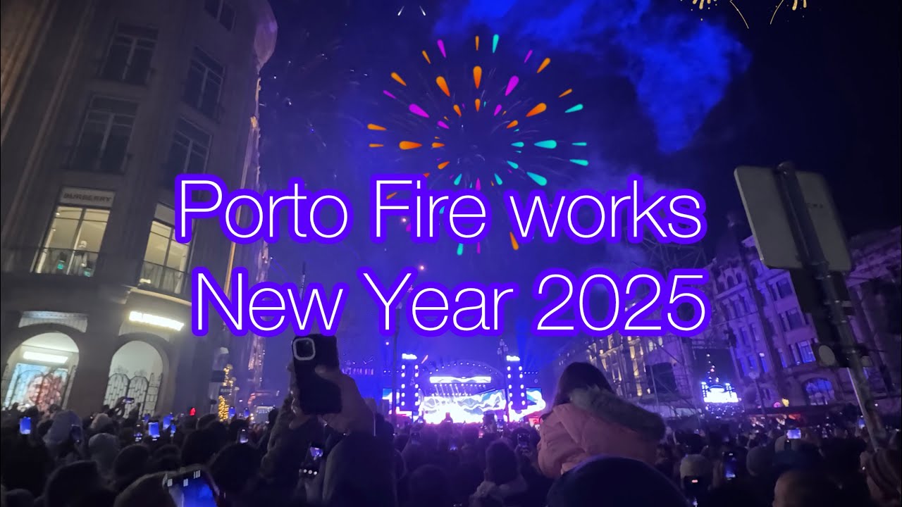 Porto Fire works |2025| - YouTube