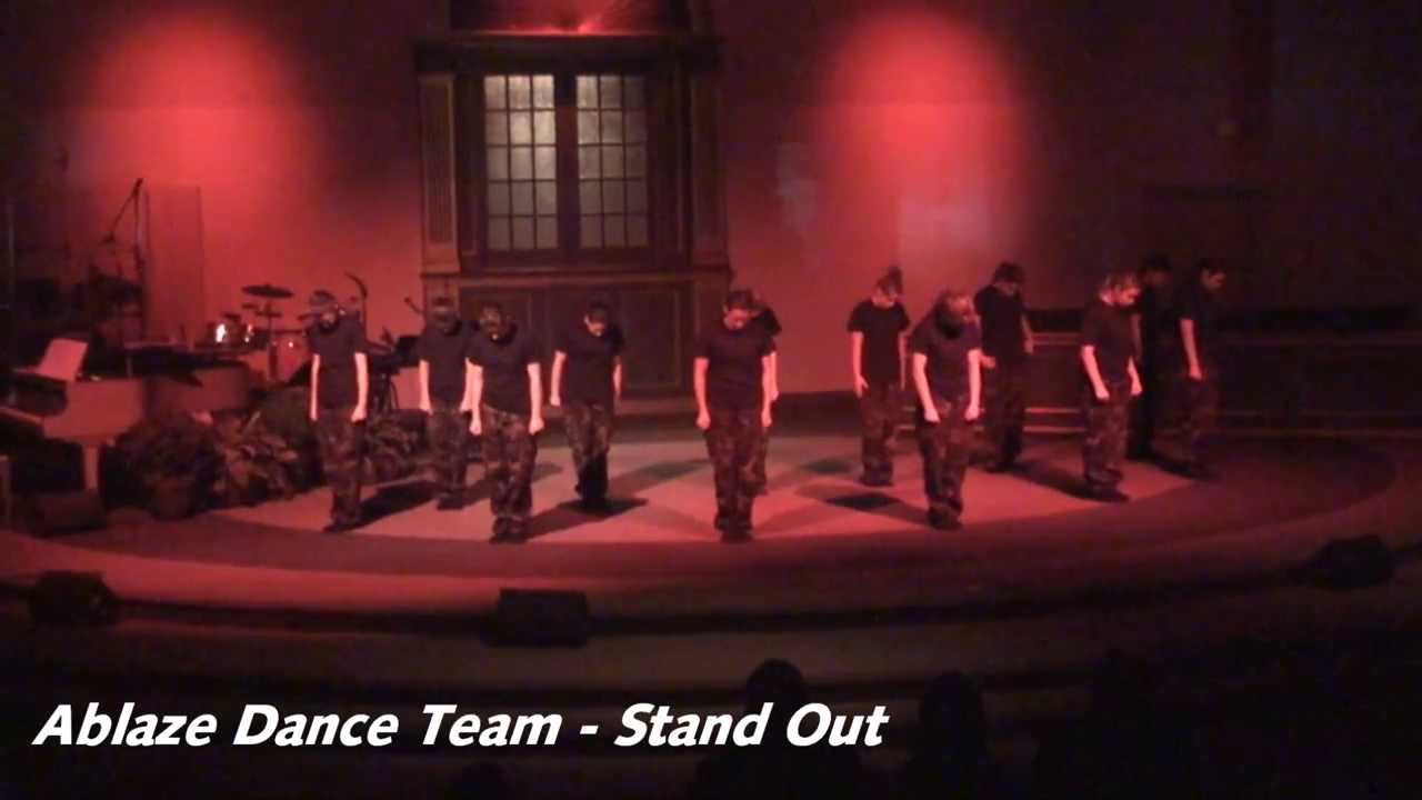 Stand Out - Ablaze Dance Team - Christ Community Church - YouTube