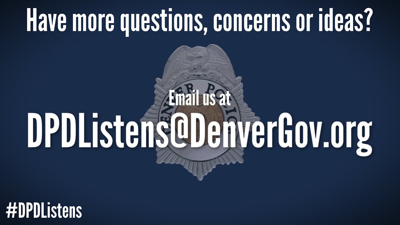 Denver Police - Virtual Community Meeting - June 3, 2020 - YouTube