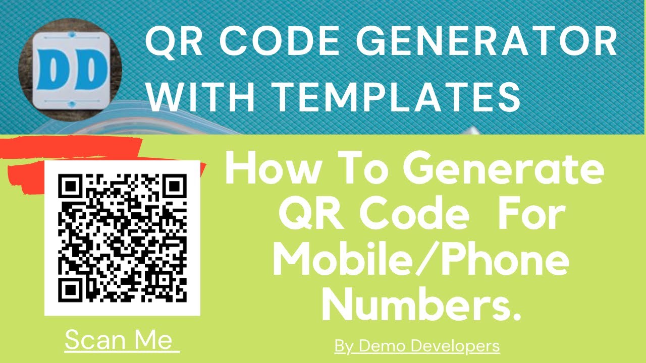 How To Create QR Code For Any Mobile/Phone Numbers? - YouTube