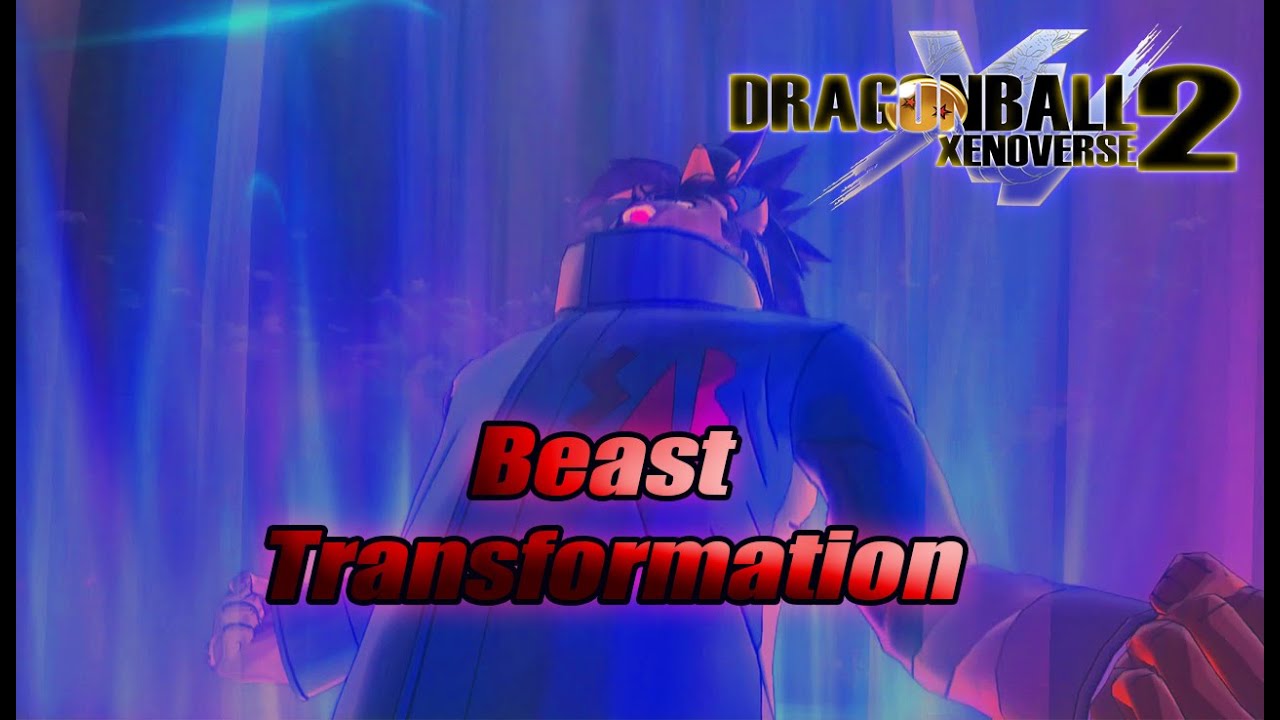 Dragon Ball XV2 - Beast Transformation - YouTube