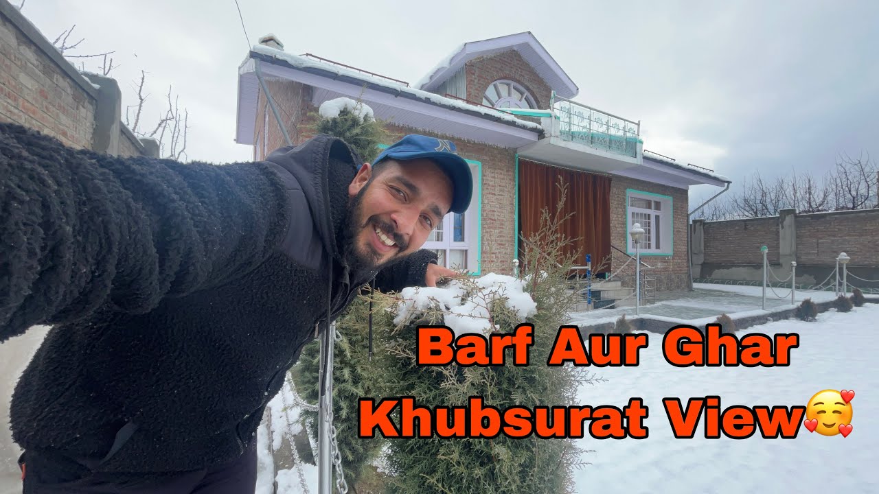 Snow Main Ghar Ka View Bohut Hy Khubsurat | Wanitalks - YouTube