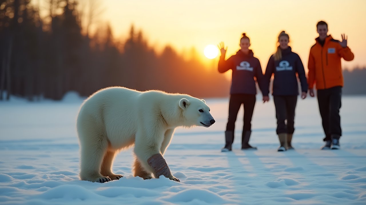 A rescue team saves a baby bear, giving it hope and a second chance at ...