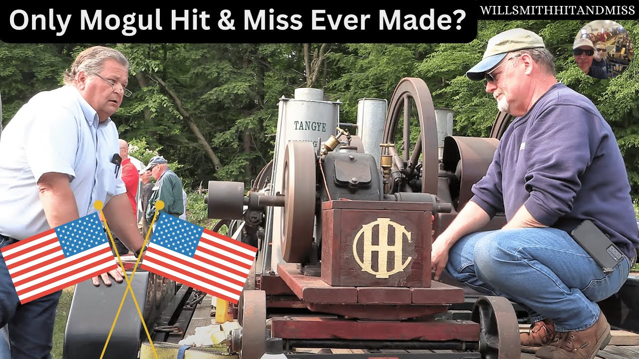 The Only Hit & Miss IHC Mogul engine made! Mr. Turner @ Coolspring ...