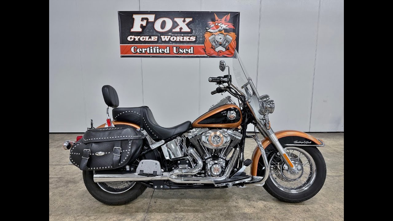 13285 2008 FLSTC Fox Cycle Sales - YouTube