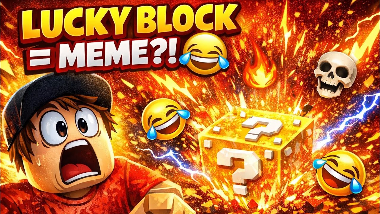 BREAKING LUCKY BLOCKS FOR MEMES 😂🔥 | Funniest Roblox Moments - YouTube