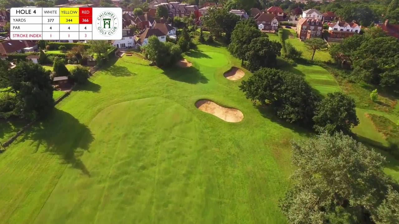 Chigwell Golf Course Hole 4 - YouTube