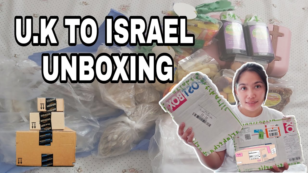 PACKAGE UK TO ISRAEL|UNBOXING AGAIN | THANK YOU SA PACKAGE |LeAh MaYo # ...