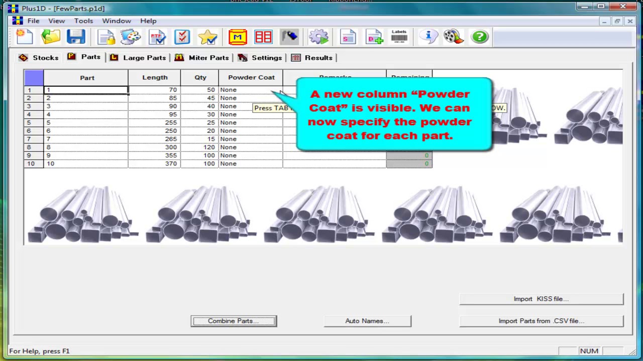 PLUS 1D Powder Coating - YouTube