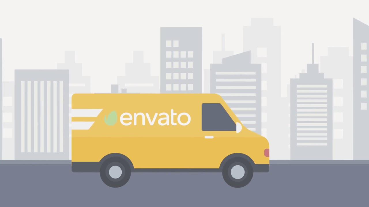 Logistics Delivery Promo After Effects Template - YouTube
