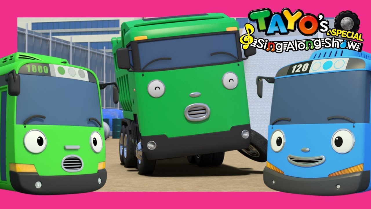 Tayo Song & English Episode l Dump Truck Max l Tayo Sing Along Special ...