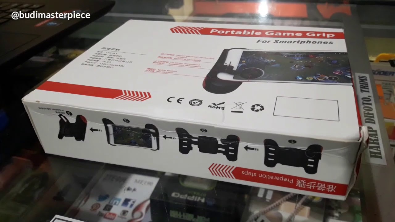 Portable Game Grip For Smartphone - Masterpiece Com - 082230000113 - 12 ...