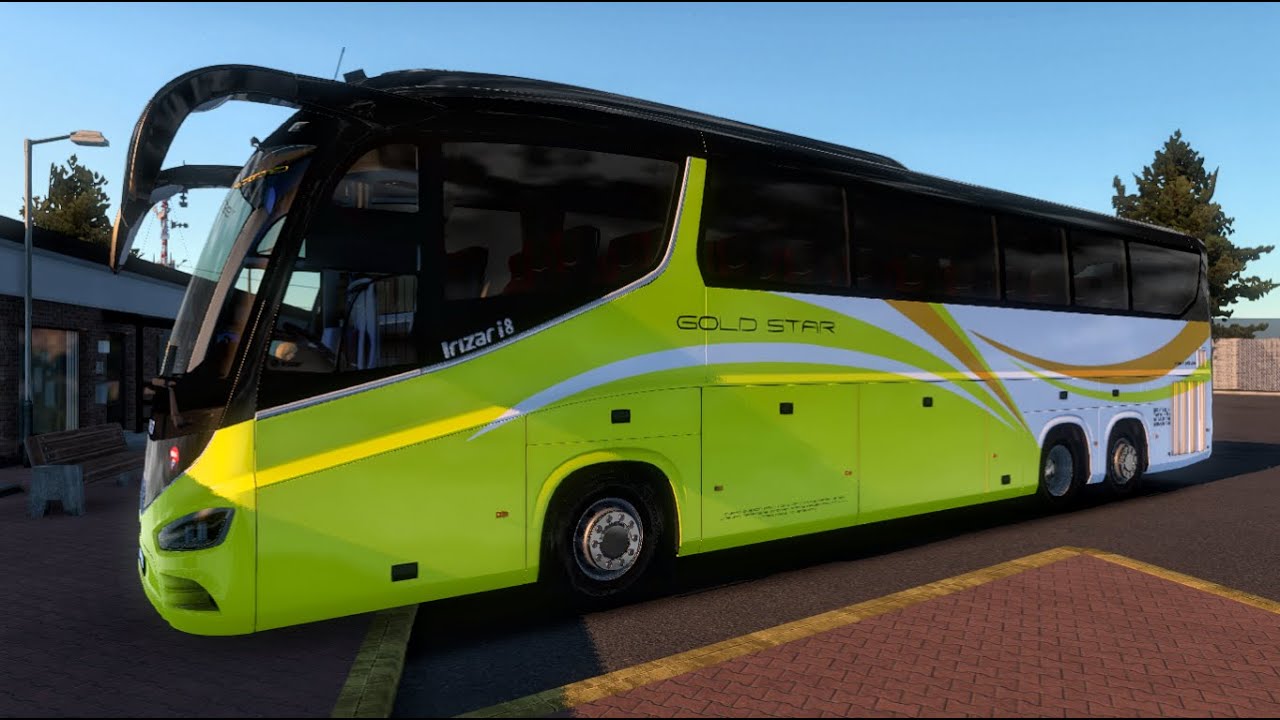 Gold Star Bus + YGBC Skinpack FREE DOWNLOAD | Irizar i8 Integral | Euro ...