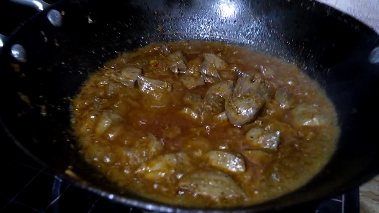 Mutton liver recipe - YouTube