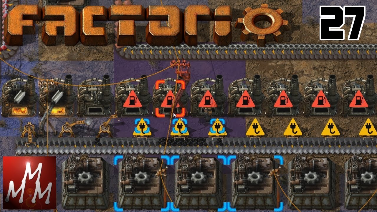 Factorio 27 • Die neue Stahlträger-Produktion • Gameplay German / Deutsch - YouTube