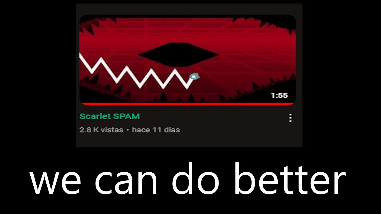 The REAL Scarlet SPAM - YouTube