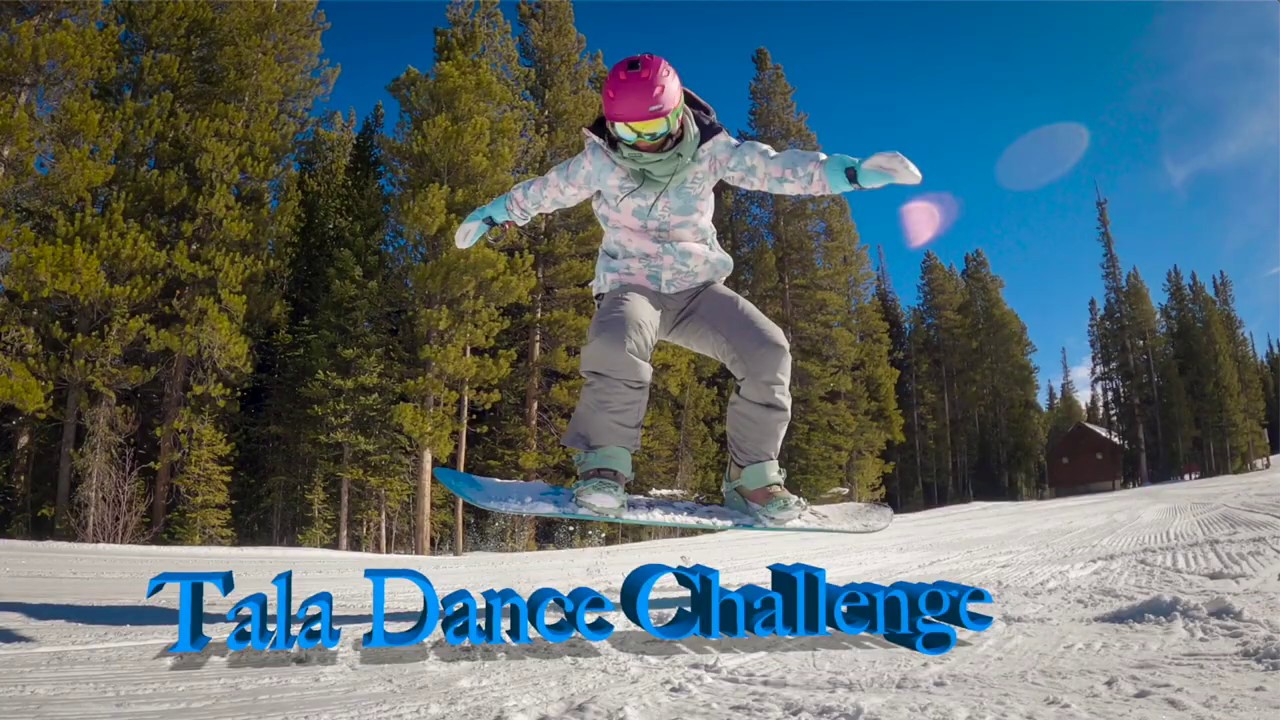 Tala Dance in Snowboard Challenge! - YouTube