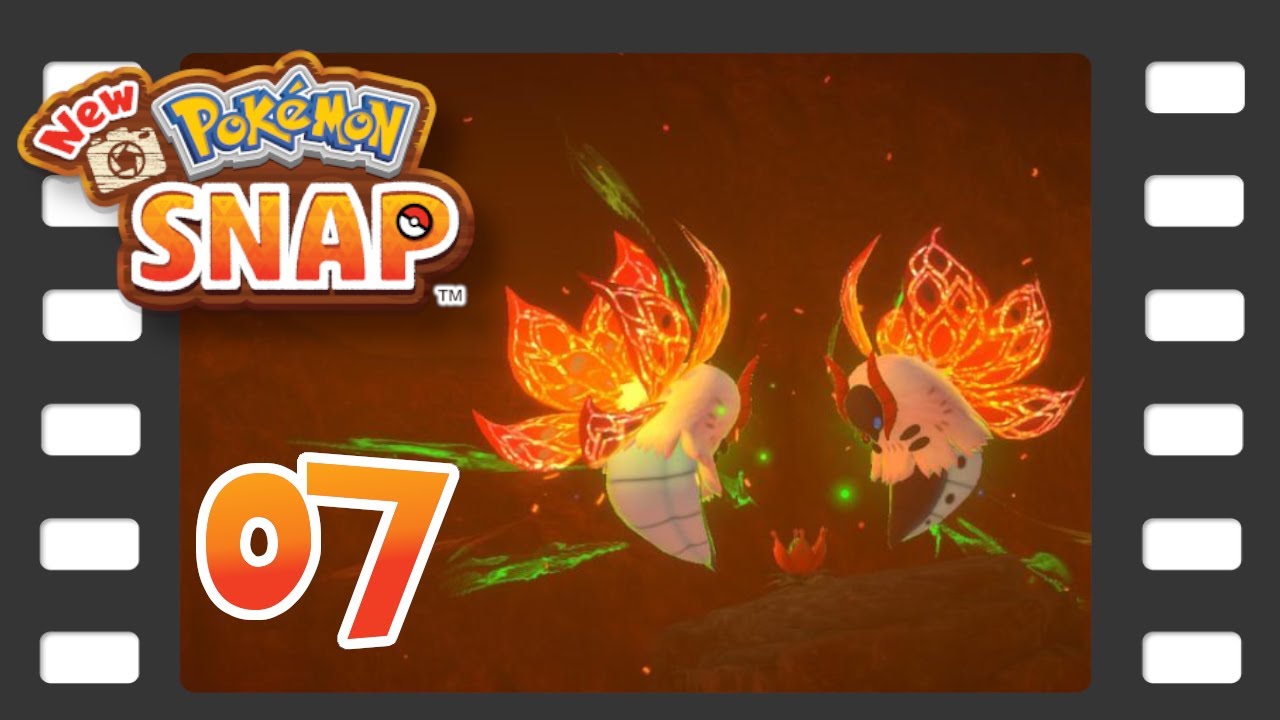 Exploring the volcano to find a fiery moth and fossils! | New Pokémon ...