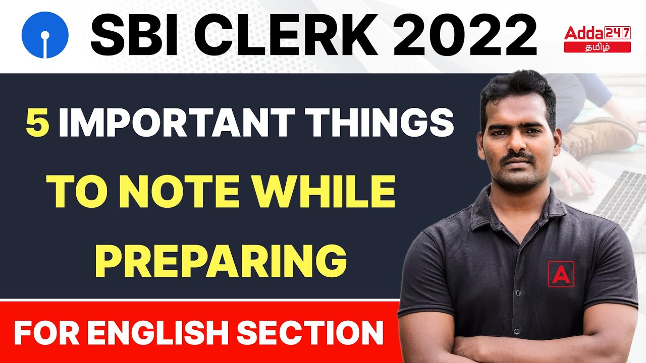 SBI Clerk Important Topics |SBI CLERK 5 IMPORTANT THINGS TO NOTE WHILE ...