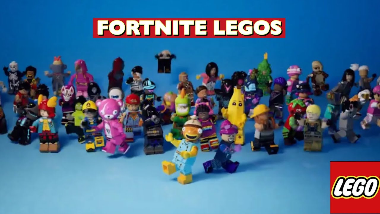 FORTNITE LEGOS GO CRAZY!!!! MUST SEE THE COLLECTION - YouTube