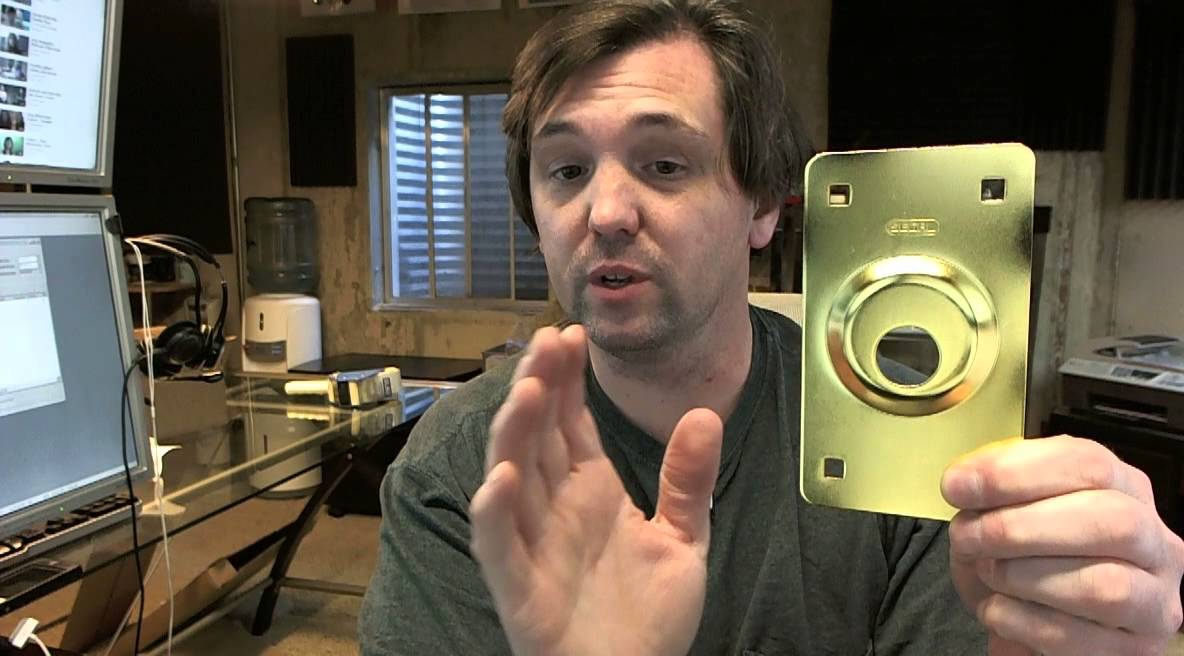 Segal SE80000 Cylinder Guard Plate, Brass Plated Steel - YouTube