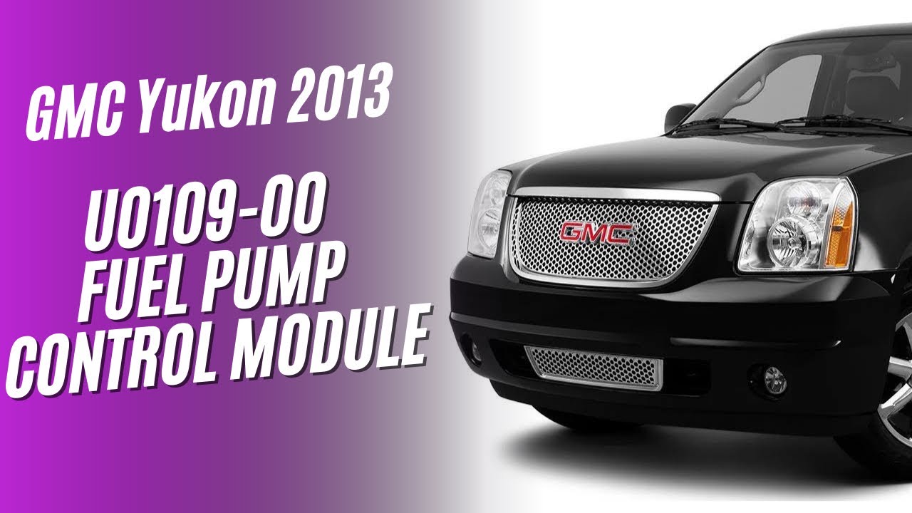 U0109 Fuel Pump Crank but not start #gmc #automobile #tips #mechancial ...