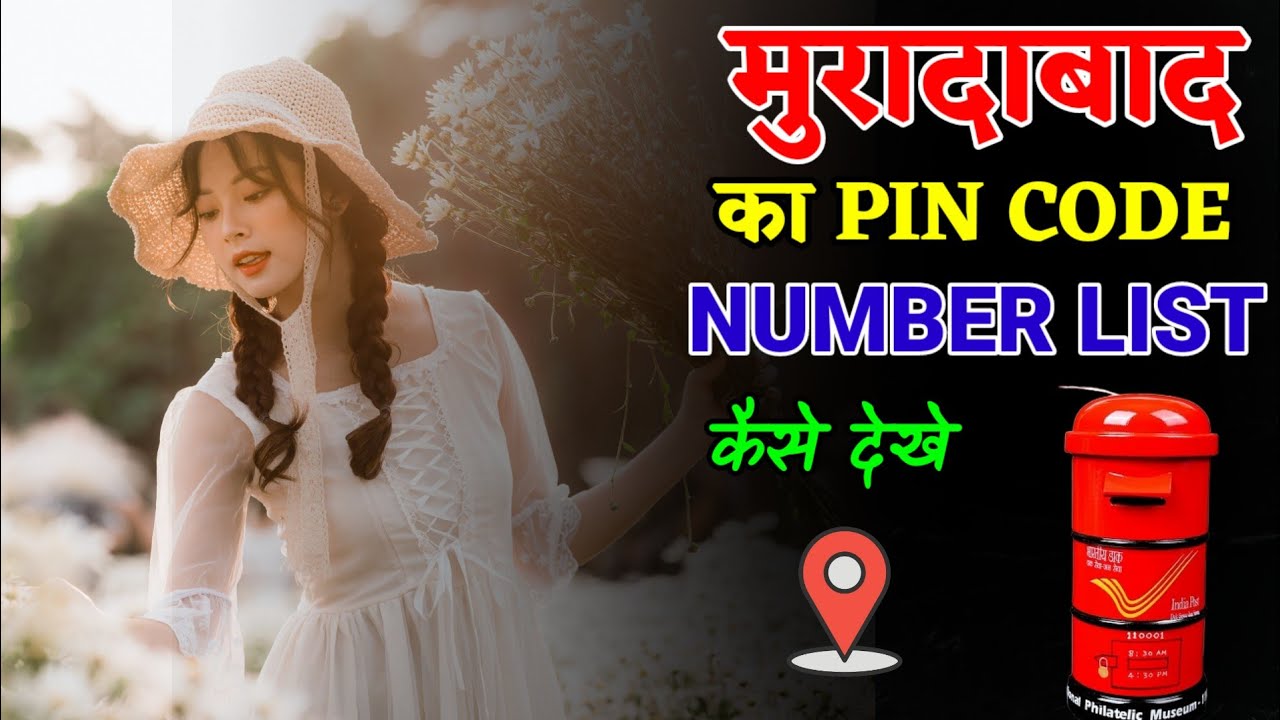 मुरादाबाद का पिन कोड नम्बर लिस्ट कैसे देखे | muradabad ka pin code number | pin code of ...