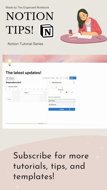 Timeline Notion Database Dependencies Notion Tips And Tutorials Shorts Notion Notiontutorial