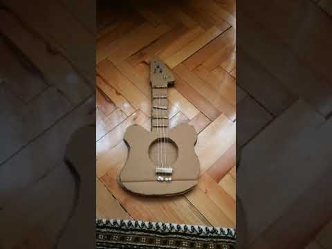 Çınar ile basit gitar yapımının anlatımı