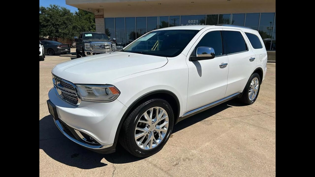 SOLD! 2017 Dodge Durango Heat 295HP V6 4x2 SUV for Sale in Arlington ...